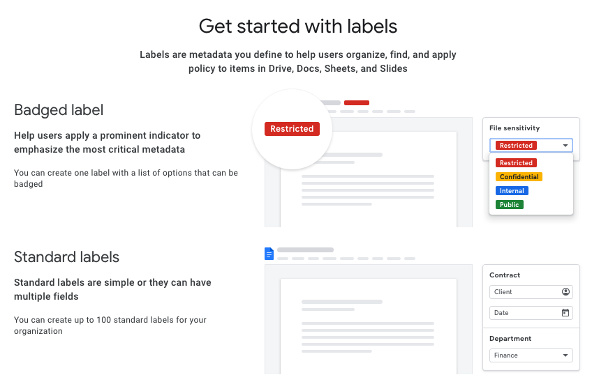 How To Use Google Drive Labels Content Camel